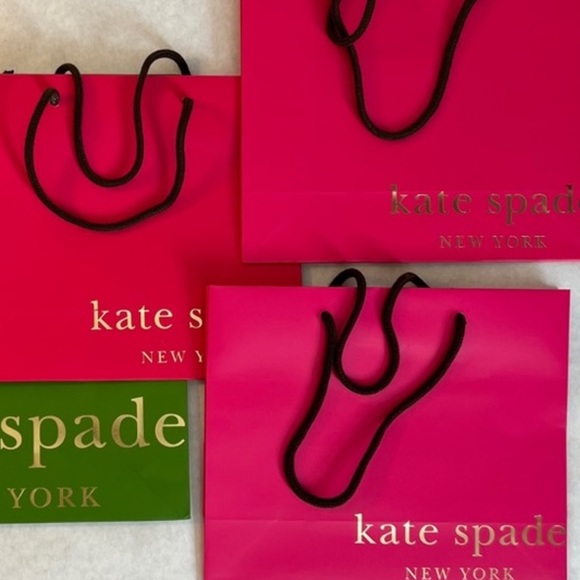 kate spade | Bags | 3 Medium Kate Spade Retail Shopping Gift Bag | Poshmark